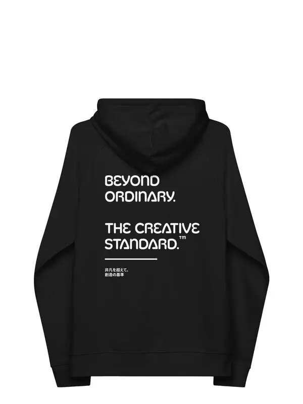 ANCHOR & CREW Organic Cotton Creative Standard Hoodie - Black