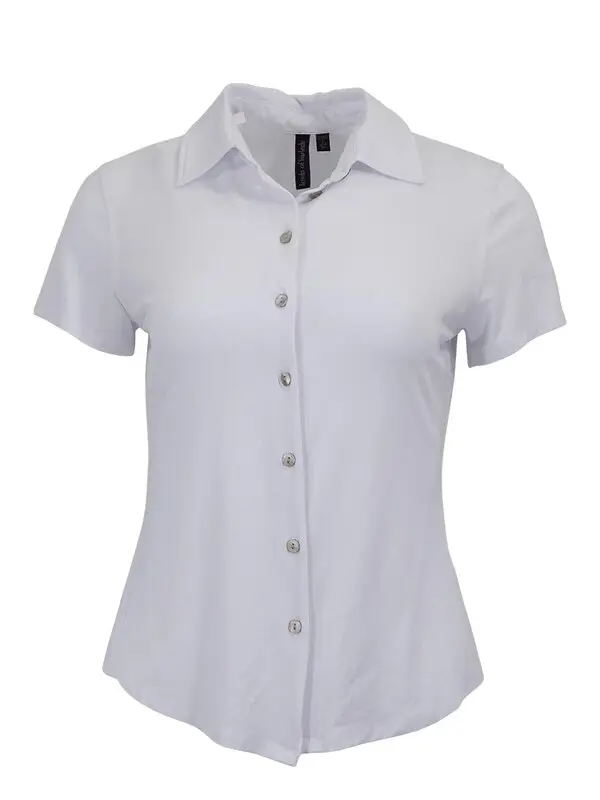 LORDS OF HARLECH Shelley Short Sleeve Shirt - White