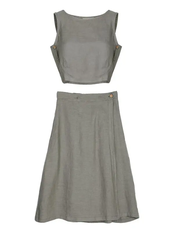 REISTOR Hemp Two-piece Set - Green