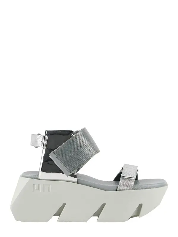 United Nude Bull Run Irony Sandals - Grey/silver