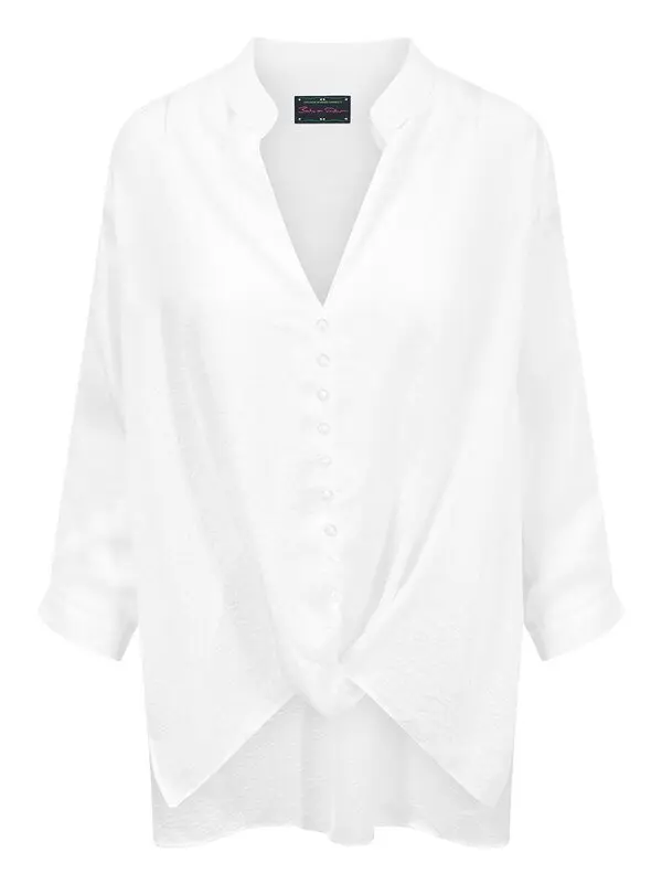 BEATRICE VON TRESCKOW Fritzi Oversized Button-up Shirt - White
