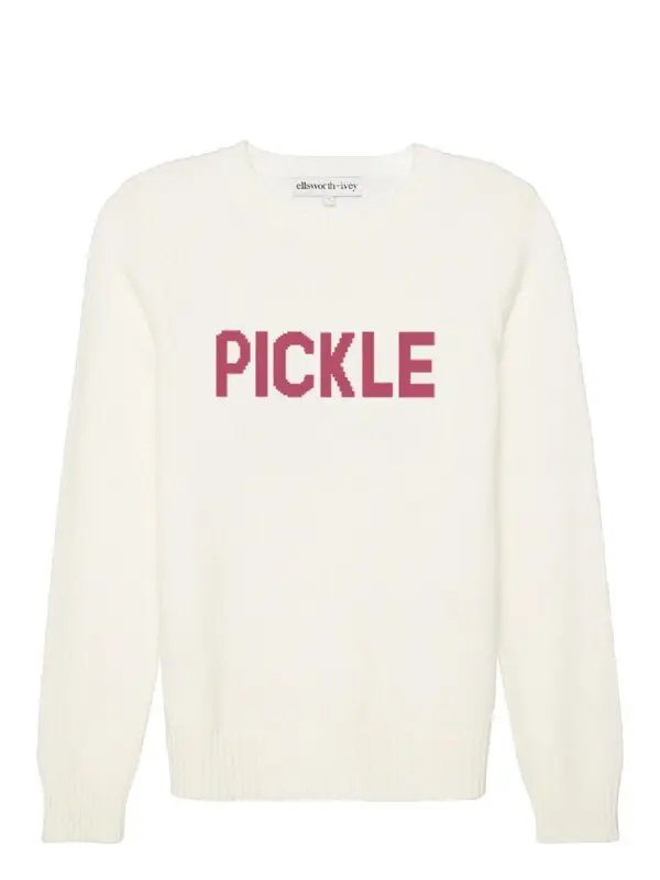ELLSWORTH + IVEY Crewneck - White