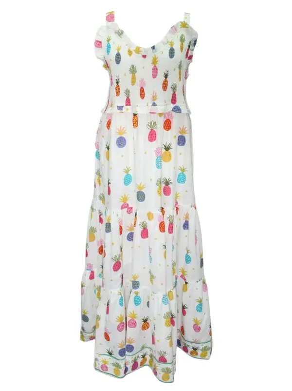 MARY MARSHMALLOW Sweetheart Maxi Dress - White