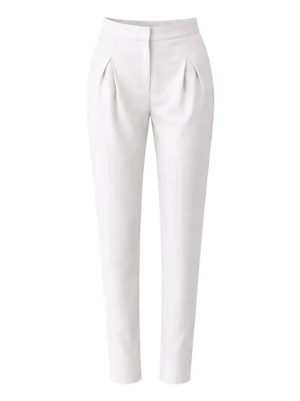 LUMINA ELIGMA Tailored Trousers - White