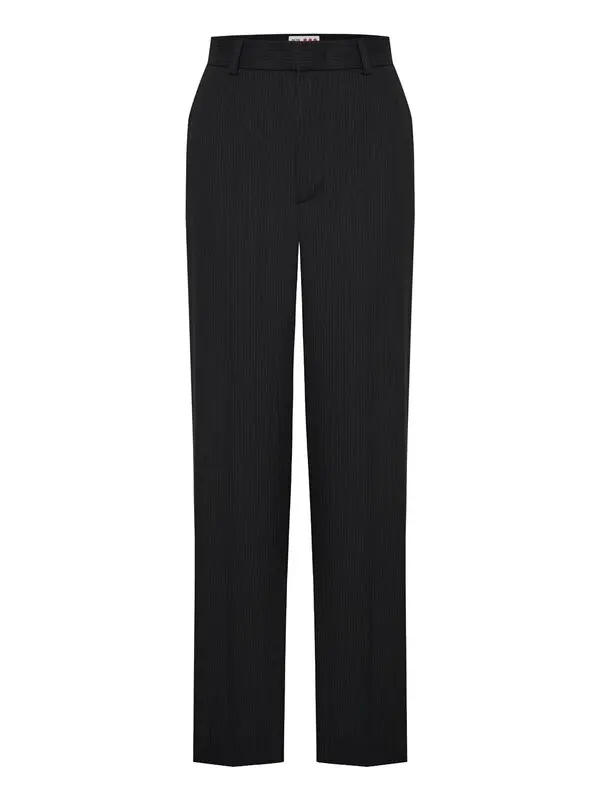 PCFG Striped Slim Pant - Black