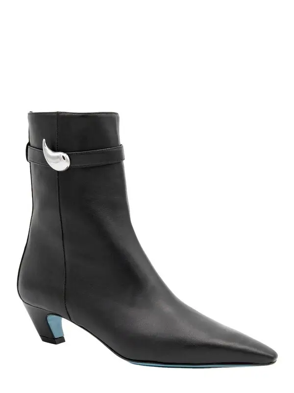 VALENTINA RANGONI Vento Mid-calf Boots Parmasoft Leather - Black