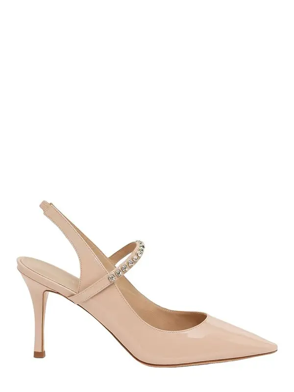 MIYANA BERLIN Liv Slingback - Beige/black