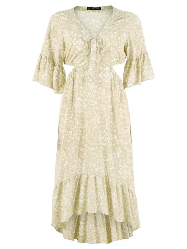 MORRATO BALI Hawwa Midi Dress - Green