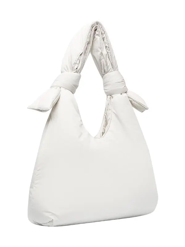 LEFRIK Biwa Puffy Bag - White