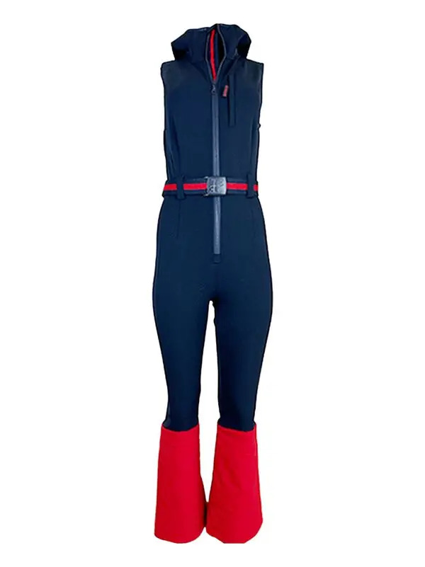 TEAM EVENT Mogul Diva Ski Jumpsuit - Blue/red