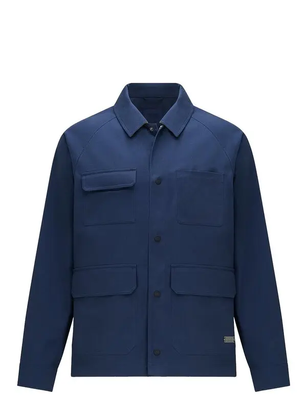 GUARDS LONDON Jacob Modern Field Overshirt - Blue
