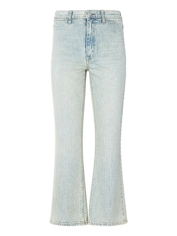 NOEND Queen High-rise Wide-leg Jeans - Blue