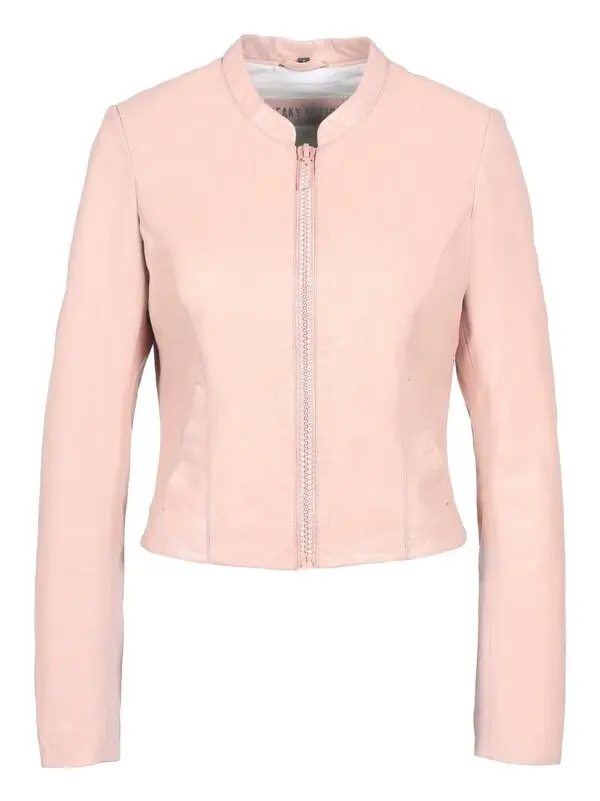 FREAKY NATION Leather Jacket - Pink