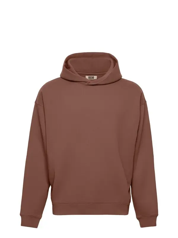 OCIO LEISUREWEAR Oversized Hoodie - Brown