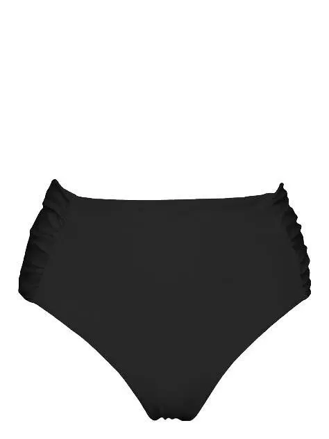 LULA-RU Elise High Waisted Bottom - Black