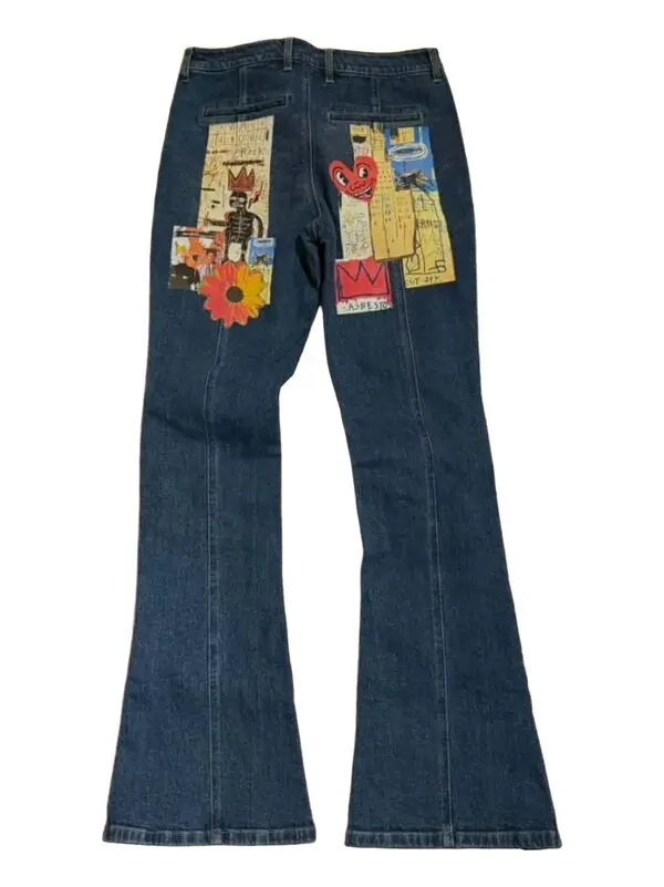 CIRCULAR PATH X Love Tara Zelda Zipper Jean - Blue
