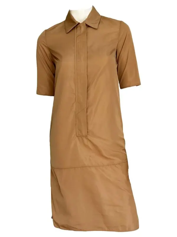 SNIDER Stem Dress - Orange/yellow