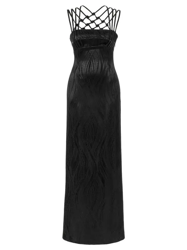 SAINT ONES Vex Gown - Black