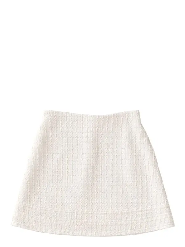 YORSTRULY Centre Lace Tennis Skirt - White