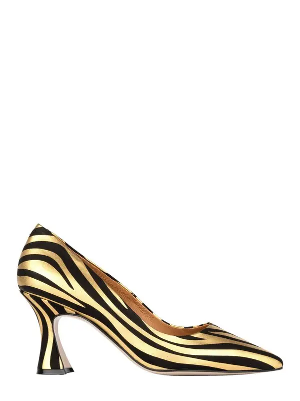 EMBASSY LONDON USA Sophia Hollywood Pumps - Gold/black