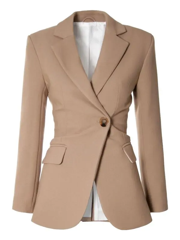 AGGI BY HALEWSKI Isabella Blazer - Brown
