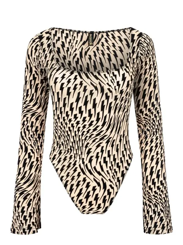 EKCENTRIK Thunderbeats Long Sleeve Body - Black