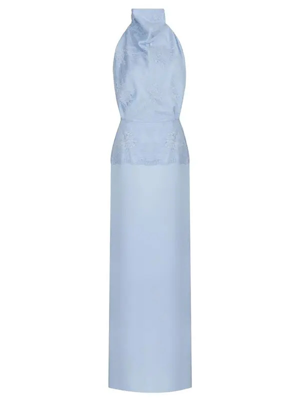 HERFETCH Midi Madame Dress - Blue