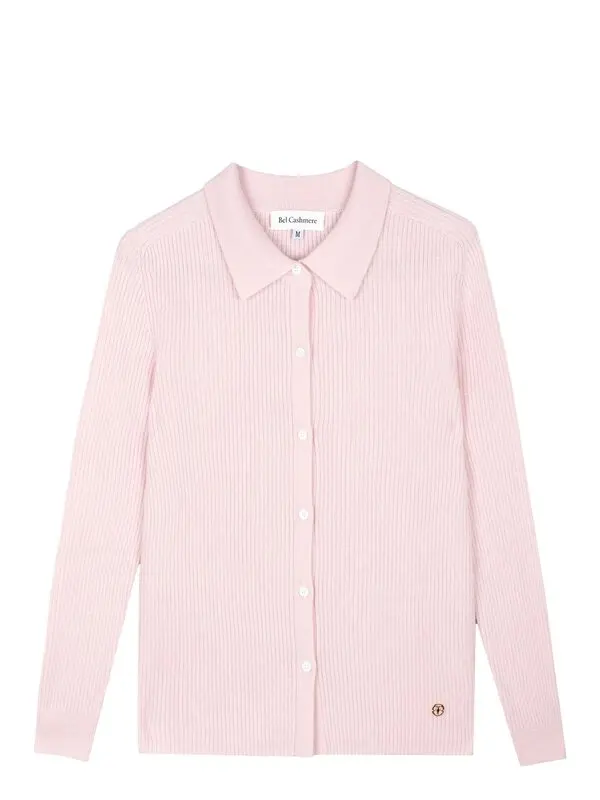 BEL CASHMERE Giselle Cashmere Cardigan - Pink