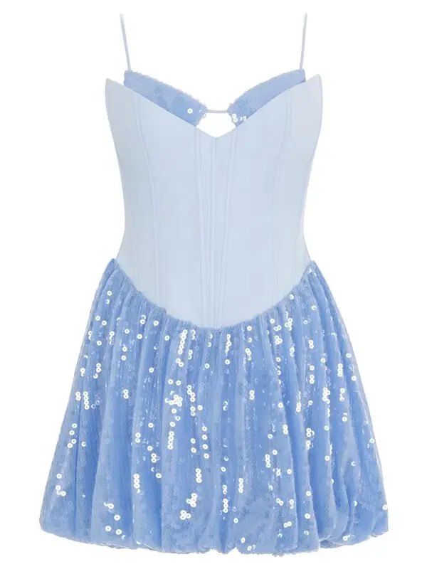 HERFETCH Elsa Mini Dress - Blue