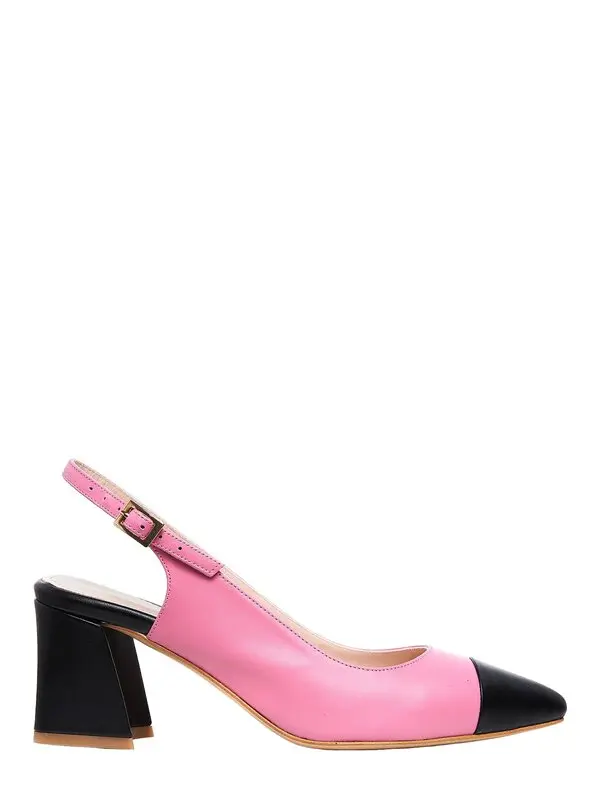 GINISSIMA Shana Pointy Toe Slingbacks - Pink