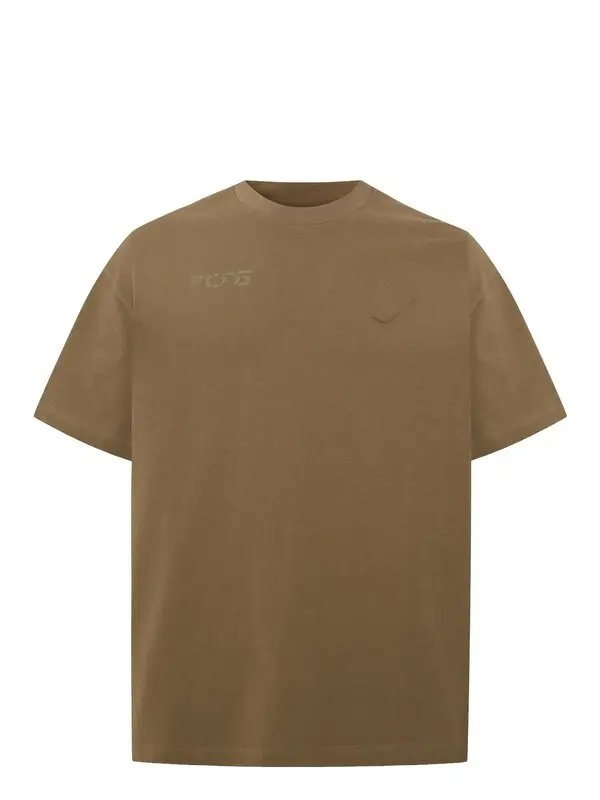 PCFG Oversized Tee With Emboss Detail Covert - Green