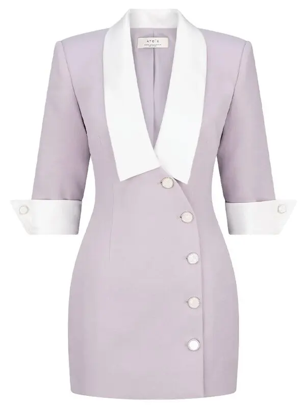 ATOIR Fallon Mini Dress - Purple