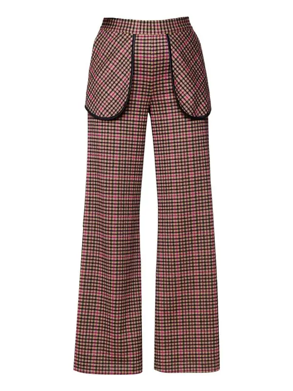 ARTISTA Cross Bloom Pants - Red