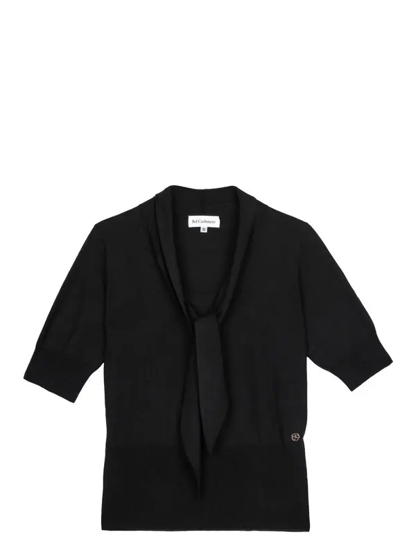 BEL CASHMERE Kelly Silk And Cashmere Sweater - Black