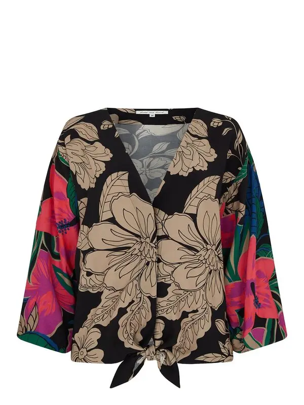 LILY AND LIONEL Celeste Blouse - Black