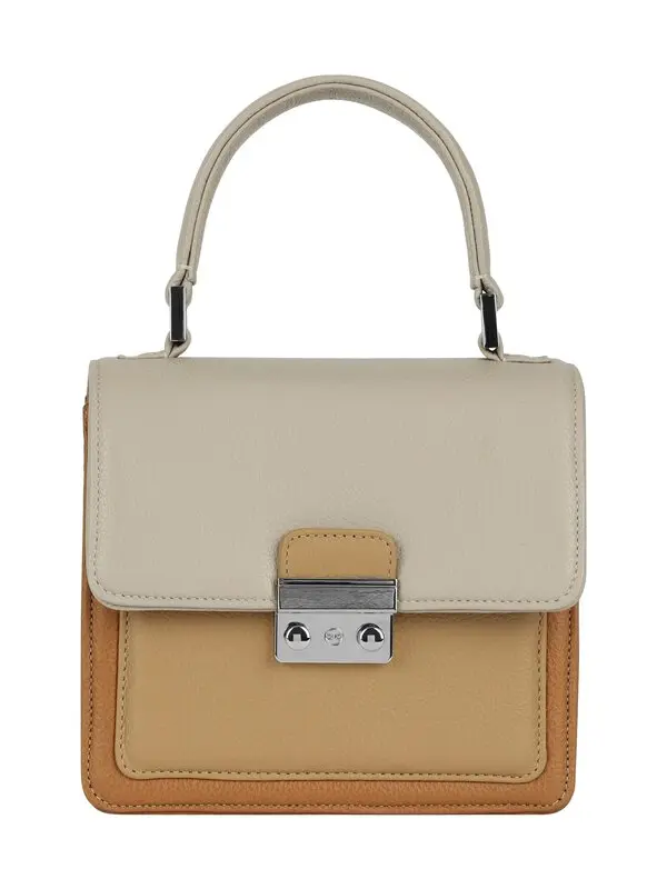 LUIS STEVEN Madie Top Handle Bag - Brown
