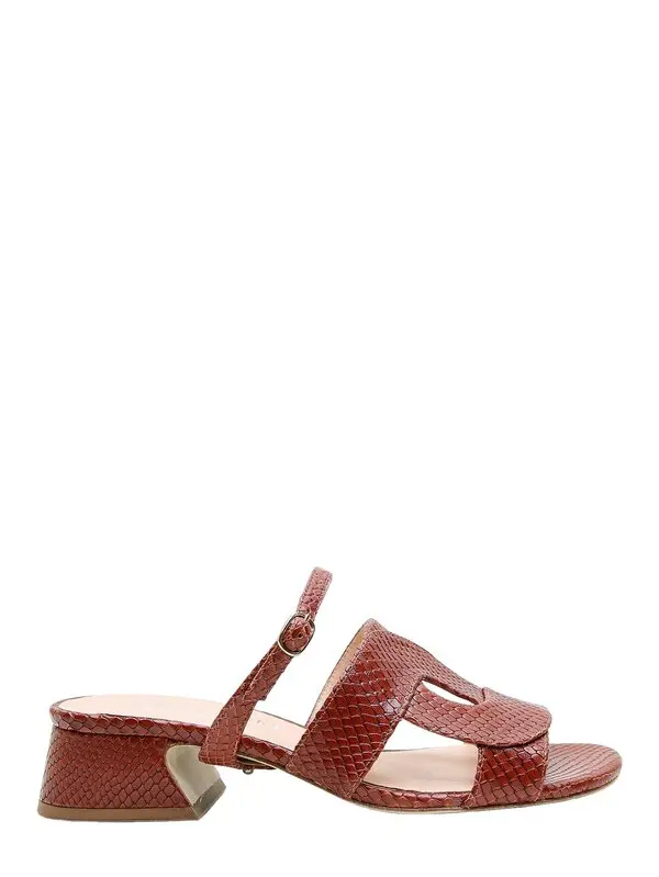 ALTERRE Snake Twiggy Loop Sandal - Brown