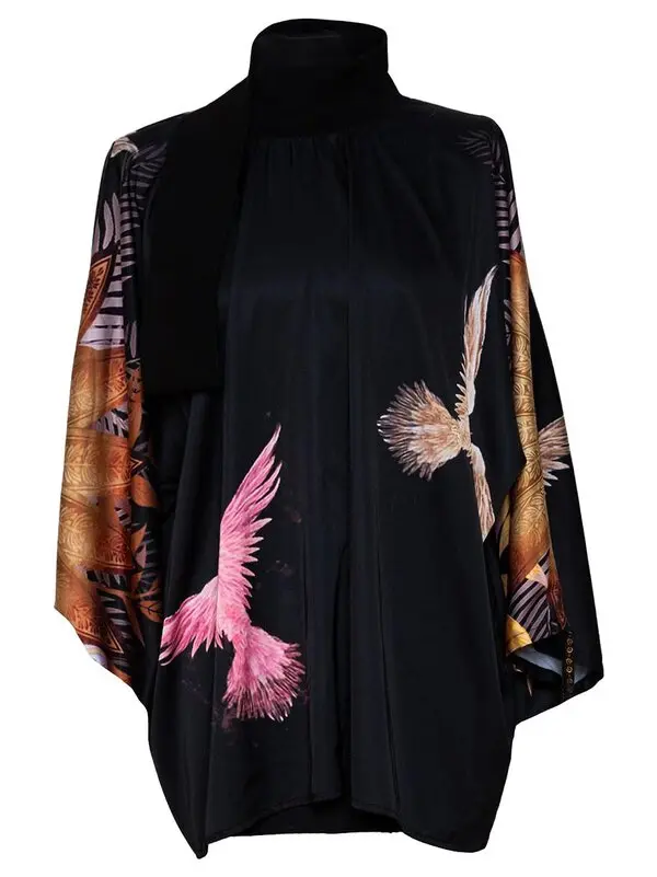 ARTISTA Stars Silky Dress - Black