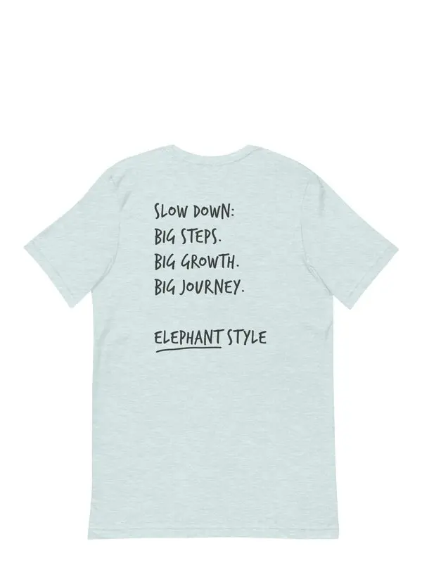 ANCHOR & CREW Think Ocean Elephant Aspirations T-shirt - Blue