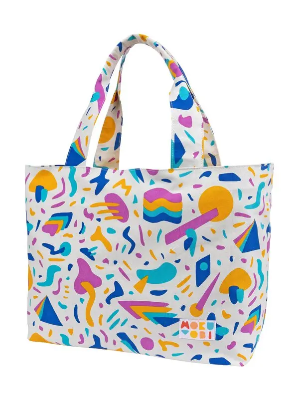 MOKUYOBI Neutrals Keyboard Jam Perfect Tote - Grey