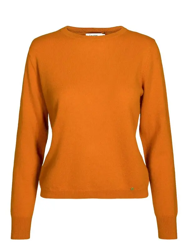 TIRILLM Sasha Cashmere Pullover - Orange