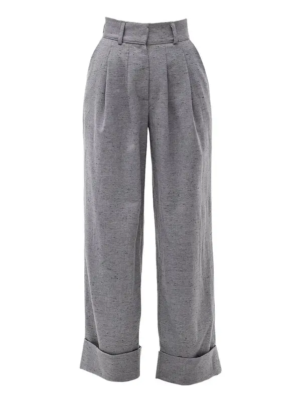 MAISON BOGOMIL Oxford Trousers - Grey