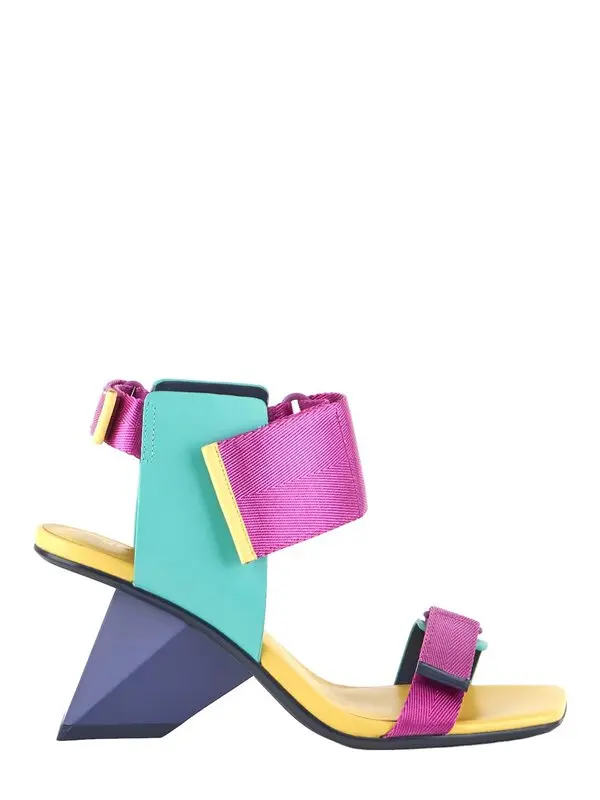 United Nude Rockit Run Heel Sandals - Blue