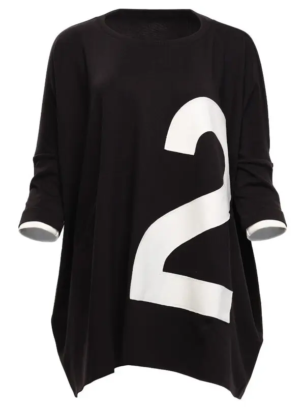CLOTHES BY LOCKER ROOM Casual Tunic Dress - Black
