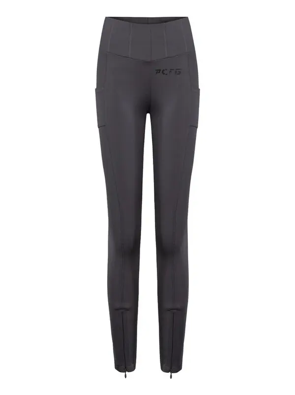 PCFG Black / Grey Your Itch Active Legging - Black/grey
