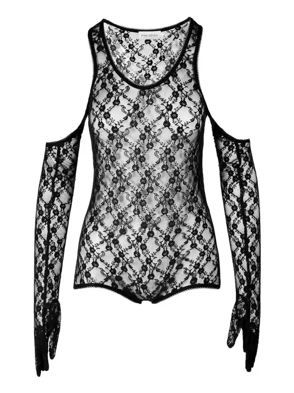 IOANA CIOLACU Gloved Brody Body - Black