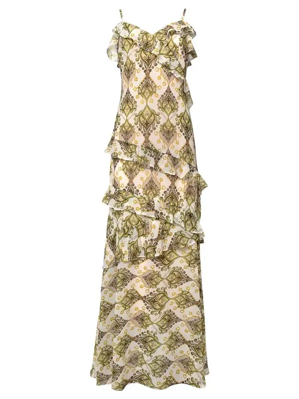 FOREVER YOUNG THE LABEL Vivienne Maxi Dress - Green