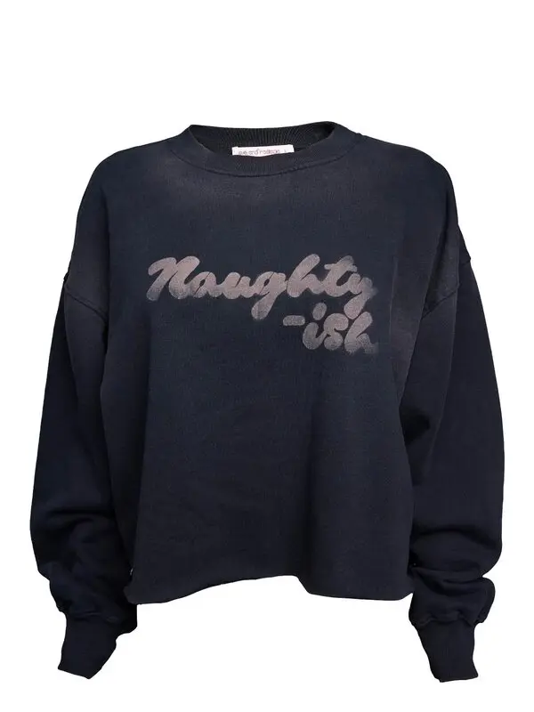 LOVE AND NOSTALGIA Sammy Sweatshirt - Black