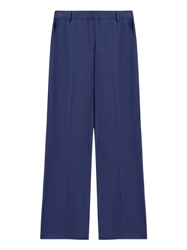 NOCTURNE Tailored Straight-leg Pants - Blue