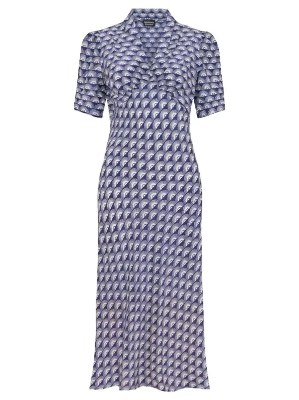 PRETTY ECCENTRIC Mabel Dress - Blue
